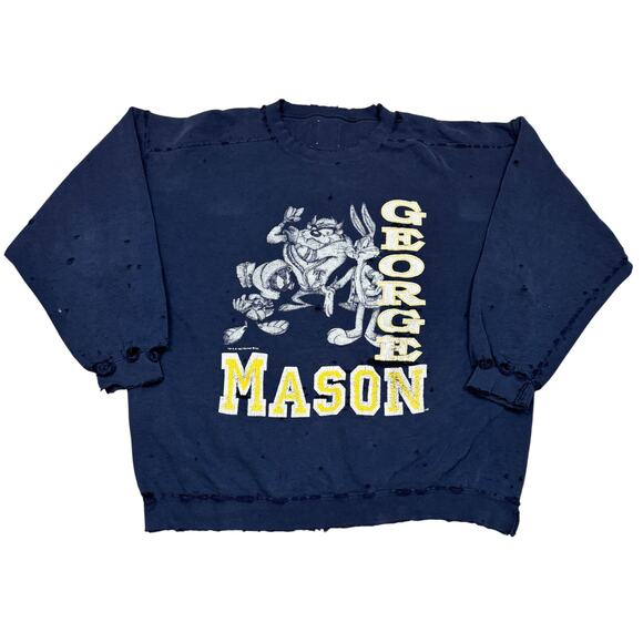 Warner Bros. | Shirts | Vintage 9s George Mason Looney Tunes Sweatshirt ...